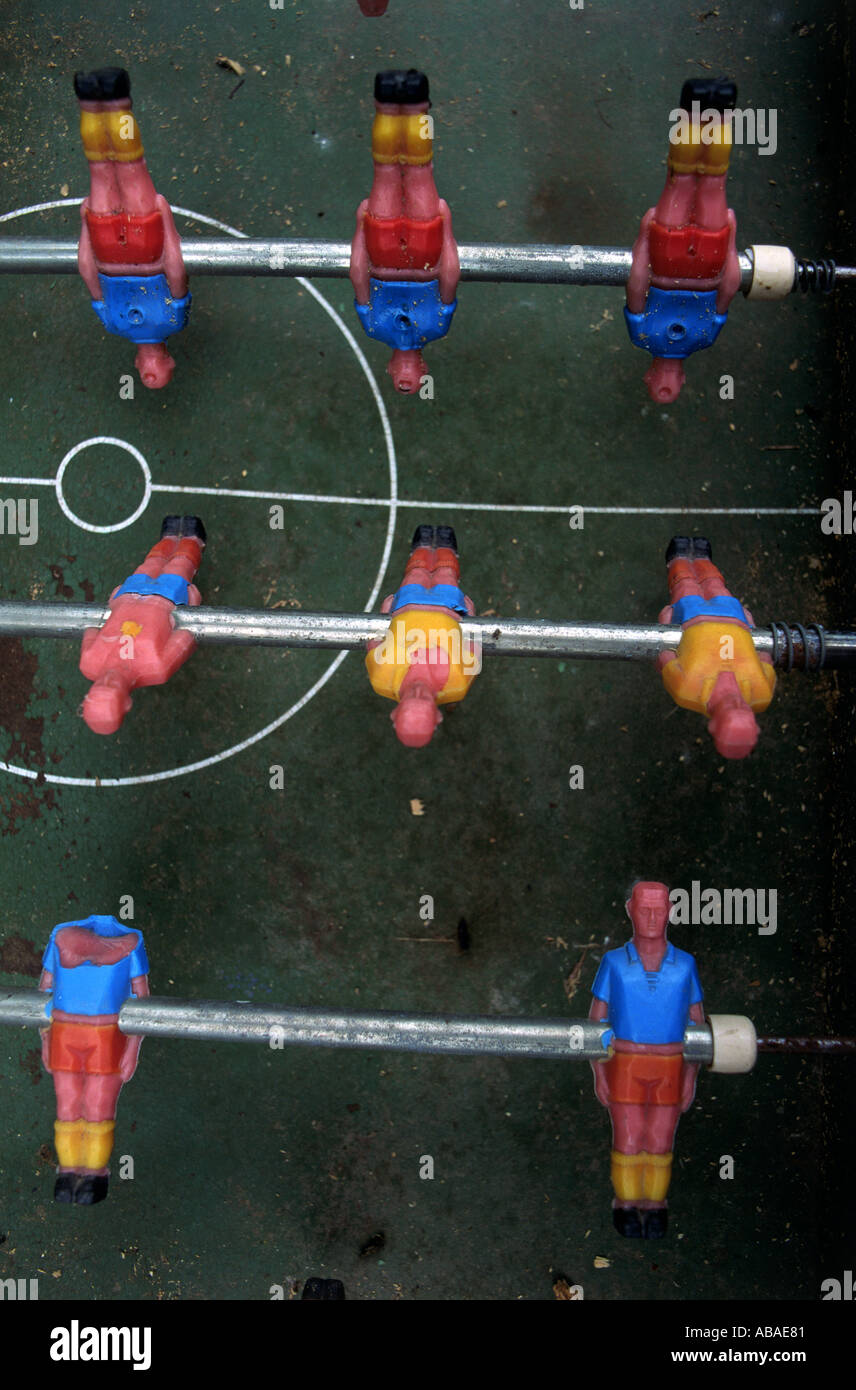 Broken table football hi-res stock photography and images - Alamy