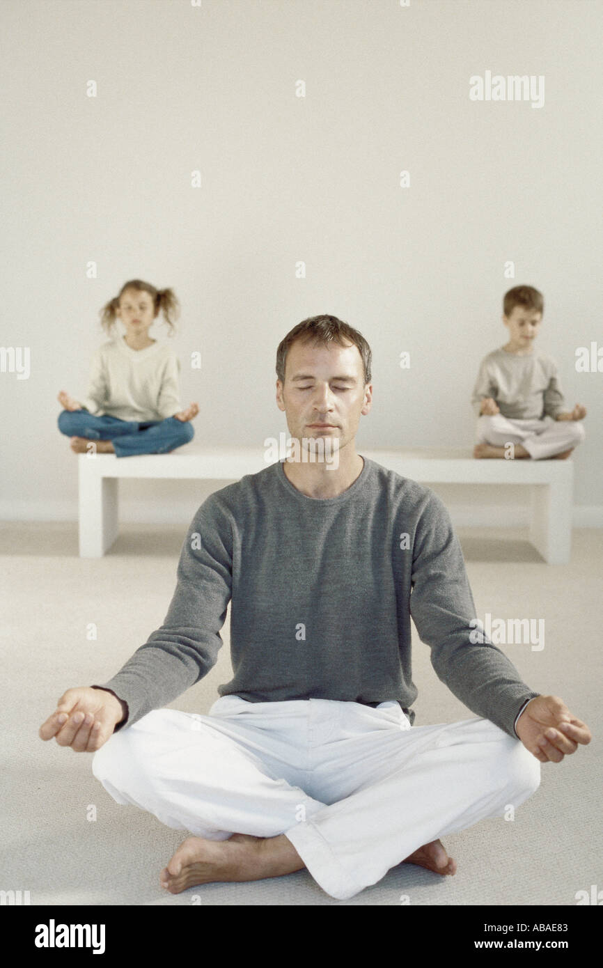 Male Meditating High Resolution Stock Photography and Images - Alamy