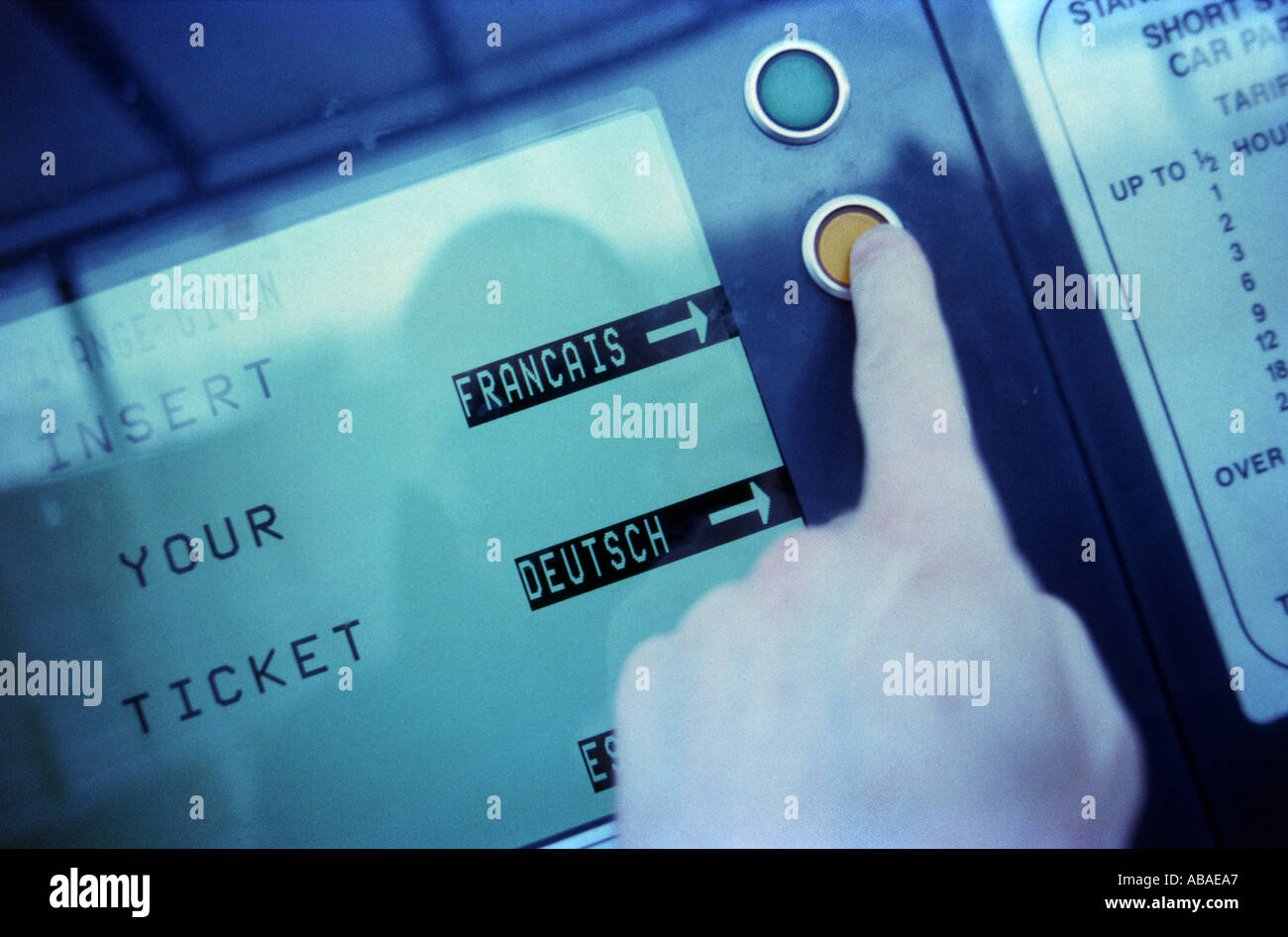 Press ticket hi-res stock photography and images - Alamy