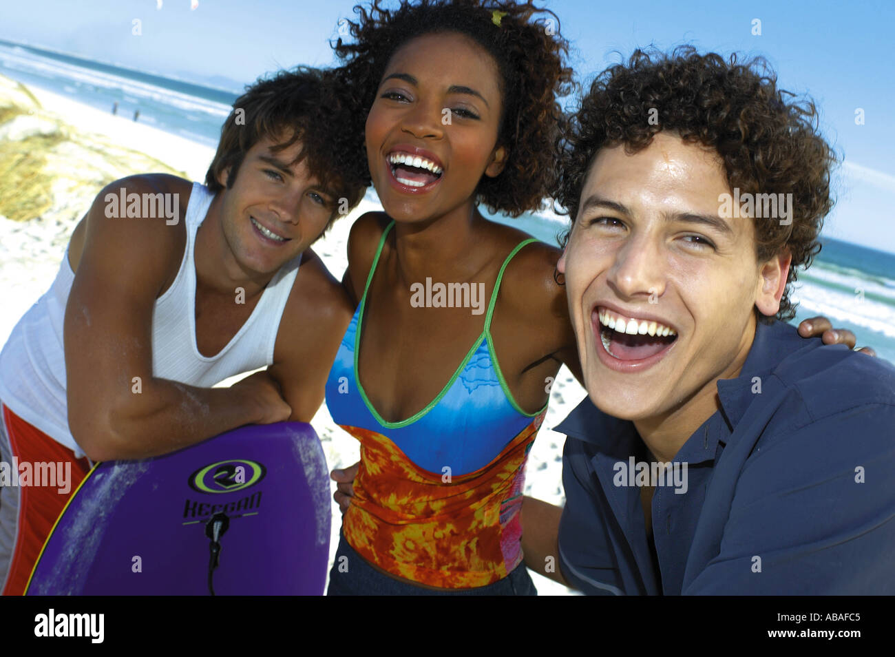 Group Male Female Surfer Friends High Resolution Stock Photography and ...