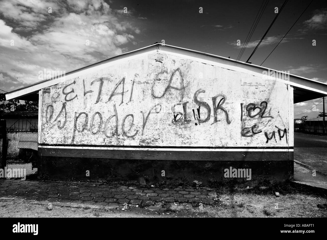 The small town of Shell in the Orient region of Ecuador South America ...