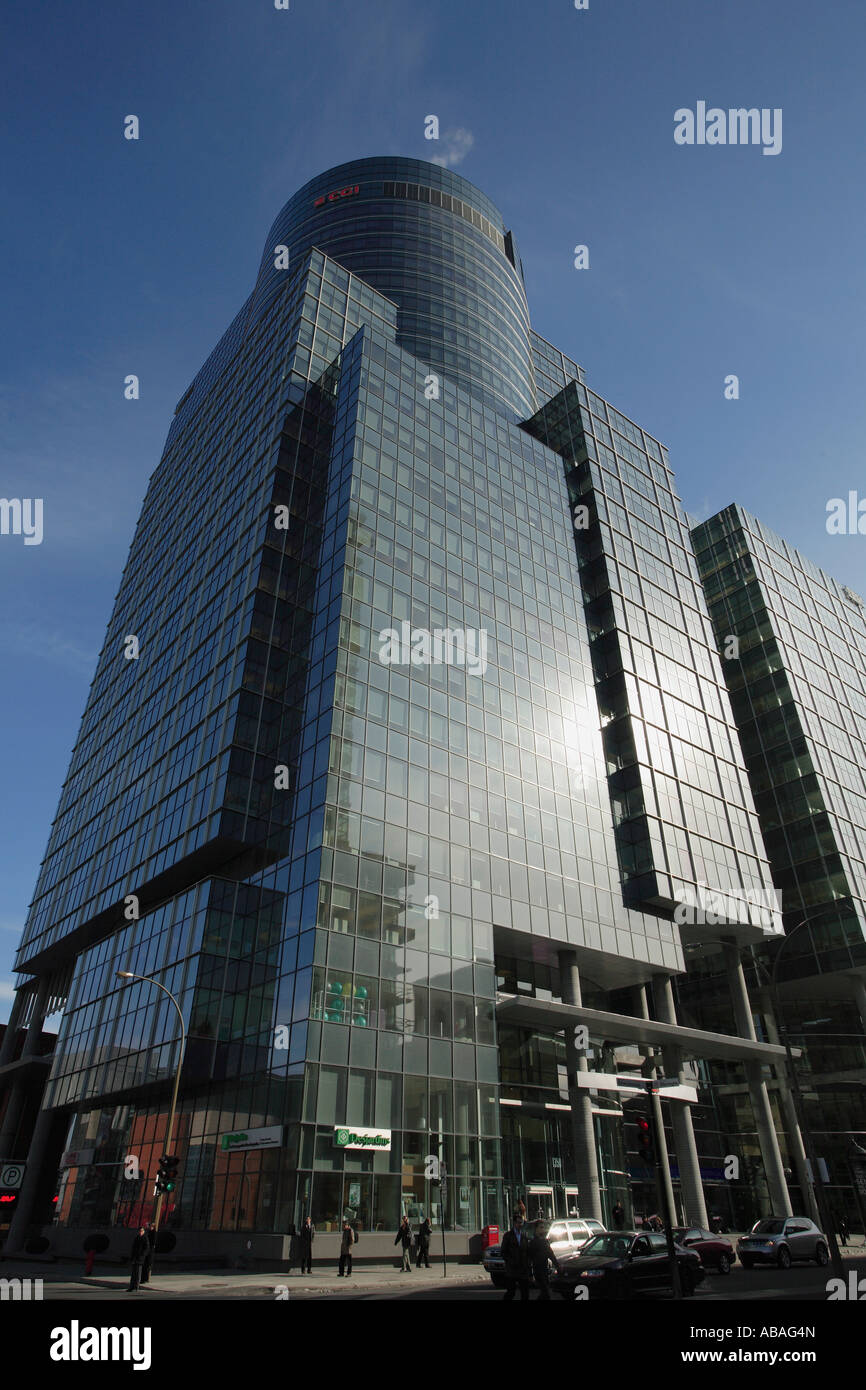Canada Montreal downtown office building Stock Photo - Alamy