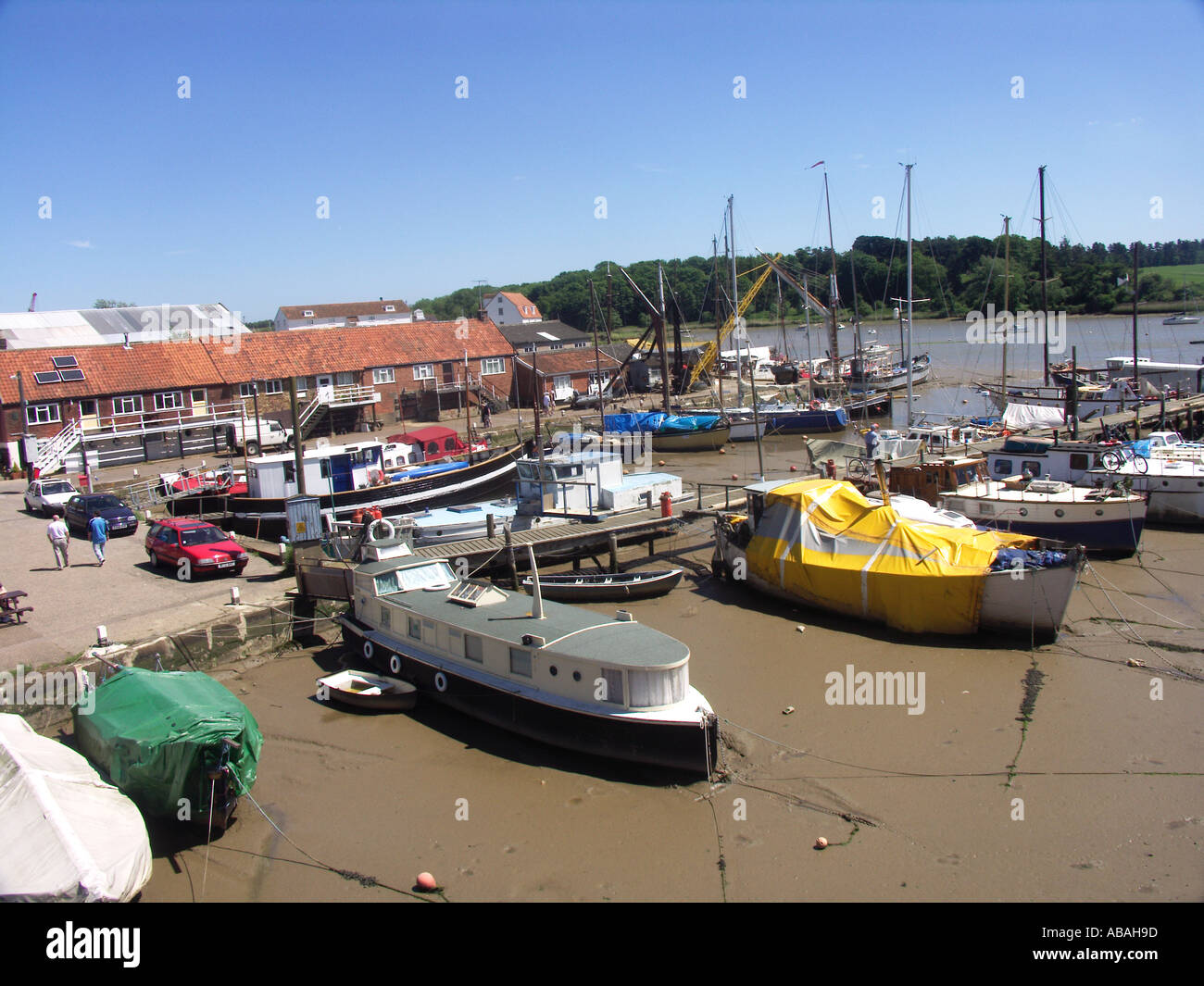 Boats Woodbridge Suffolk England Stock Photo - Alamy
