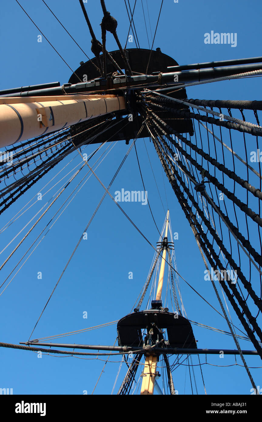 HMS Trincomalee at Hartlepool Historic Quay, Cleveland, UK Stock Photo ...