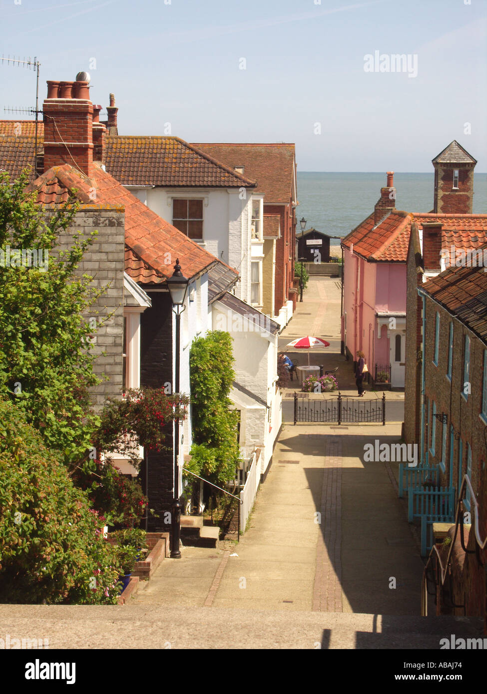 Town Steps Aldeburgh Suffolk England Stock Photo - Alamy
