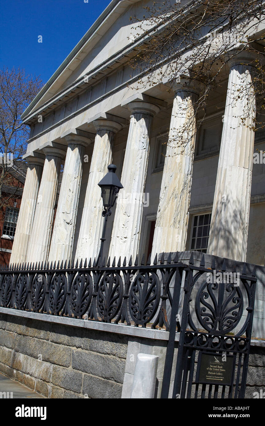 Second Bank of the United States 1816 Philadelphia Greek revival ...