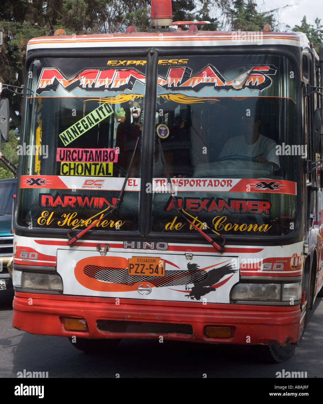 Bus in Quito Ecuador South America Stock Photo - Alamy