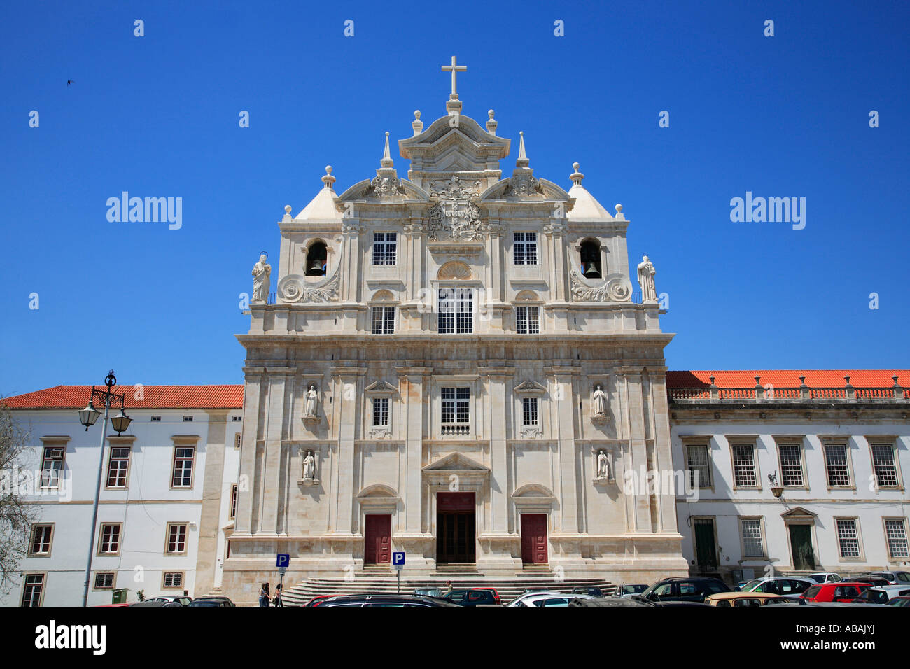 Portugal Beira Litoral Coimbra Sé Nova New Cathedral Stock Photo - Alamy