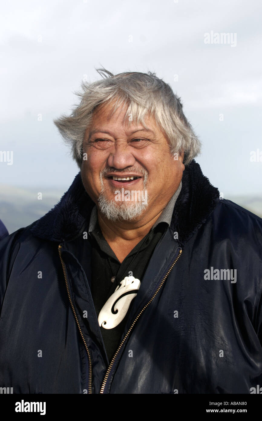 New Zealand Maori man Stock Photo - Alamy