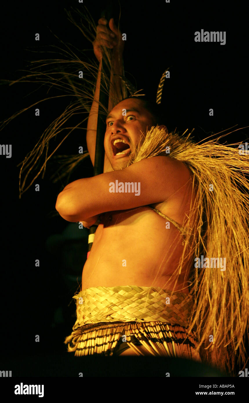 Maori haka tongue hi-res stock photography and images - Alamy