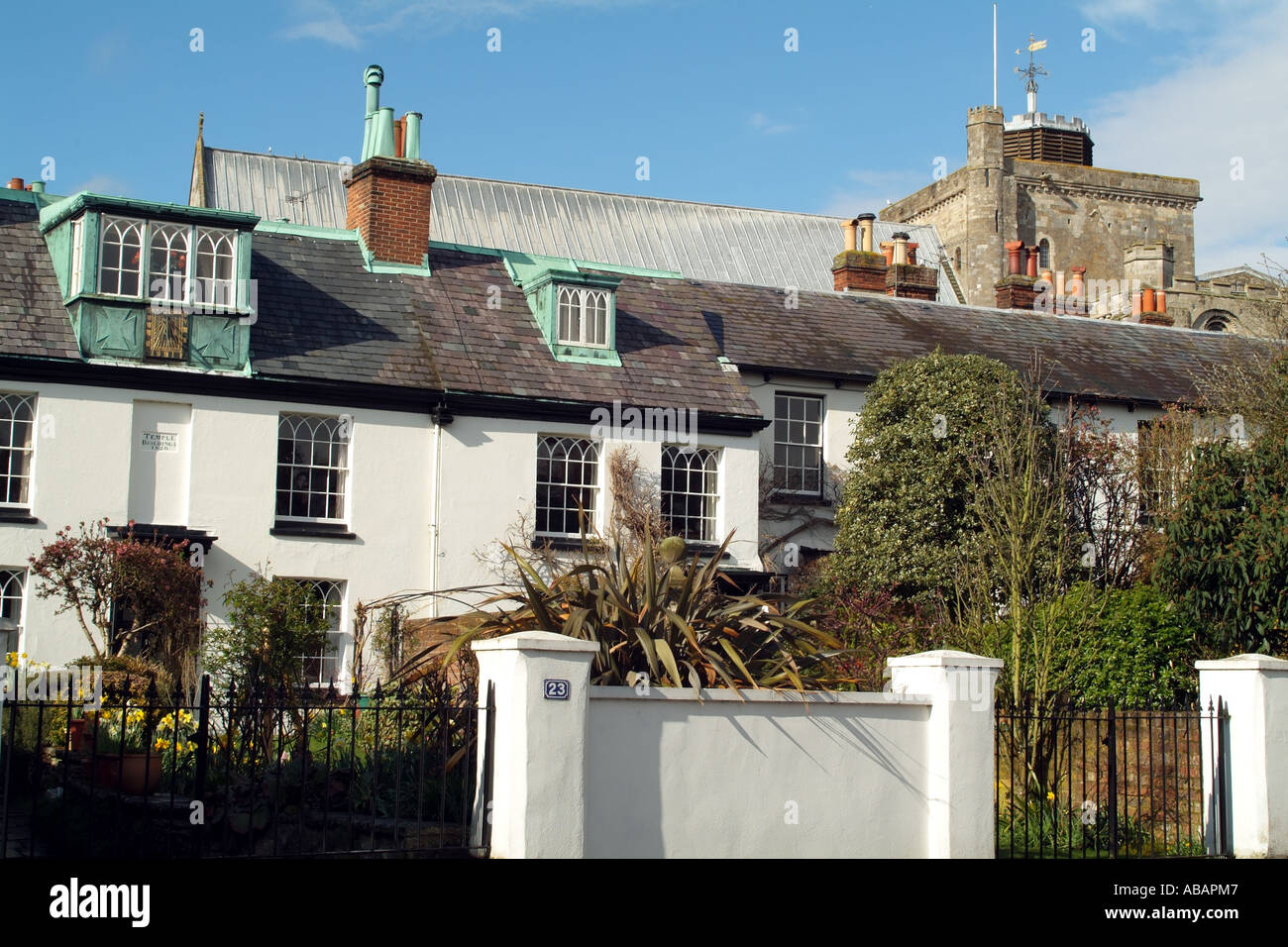 Romsey market town in Hampshire southern England United Kingdom UK ...
