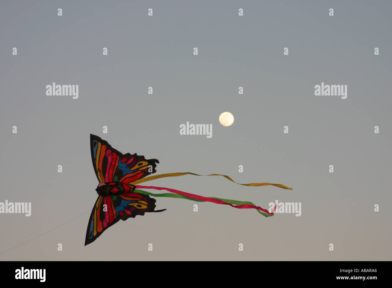 Moon kite hi-res stock photography and images - Alamy