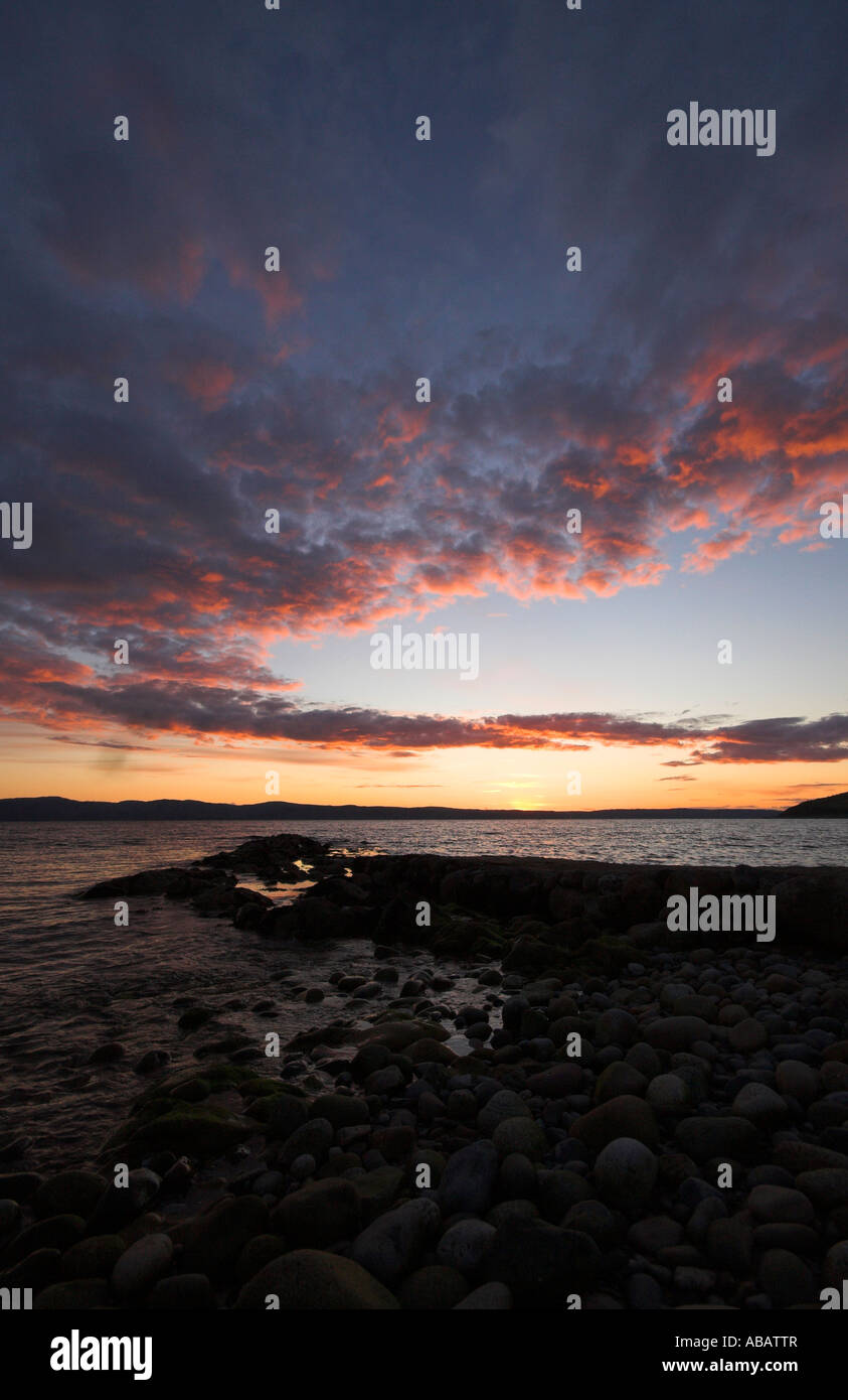 Sunset, Arran, West Coast of Scotland, UK Stock Photo - Alamy