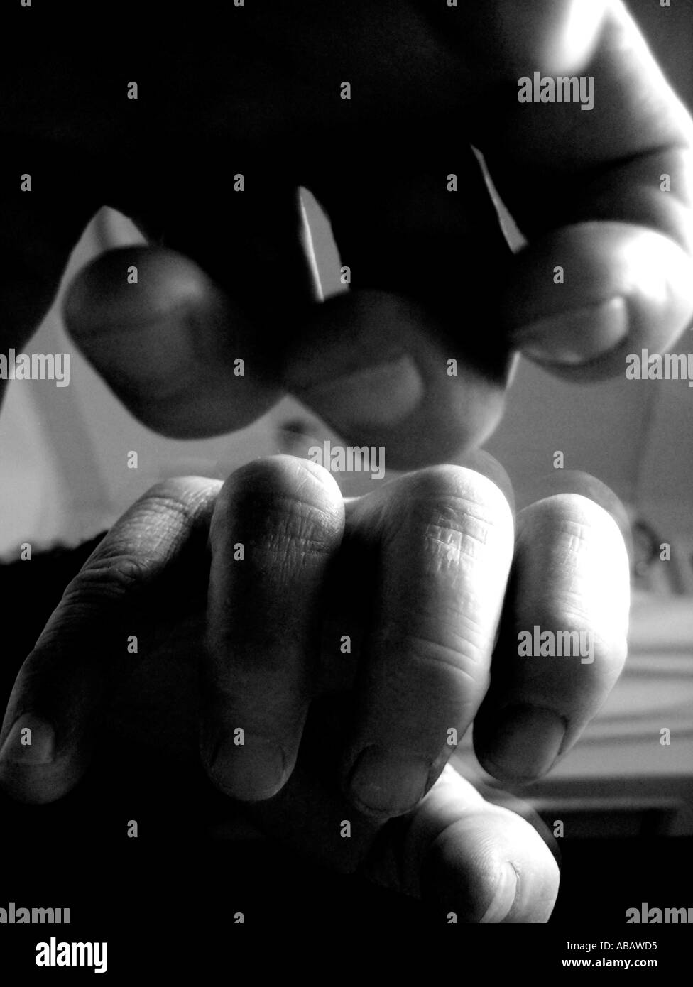 Hand of male Black and White Stock Photos & Images - Alamy
