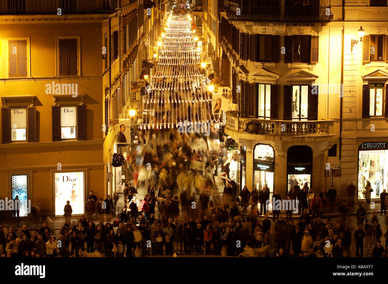 Via condotti christmas hi-res stock photography and images - Alamy