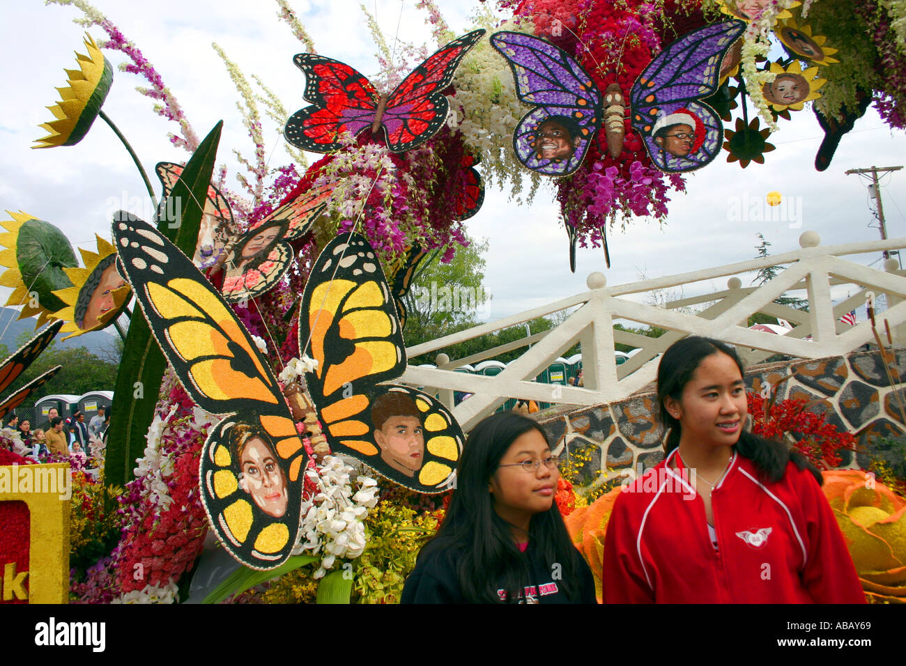 Tournament of Roses the 116th Rose Parade 91st Rose Bowl Game Stock ...