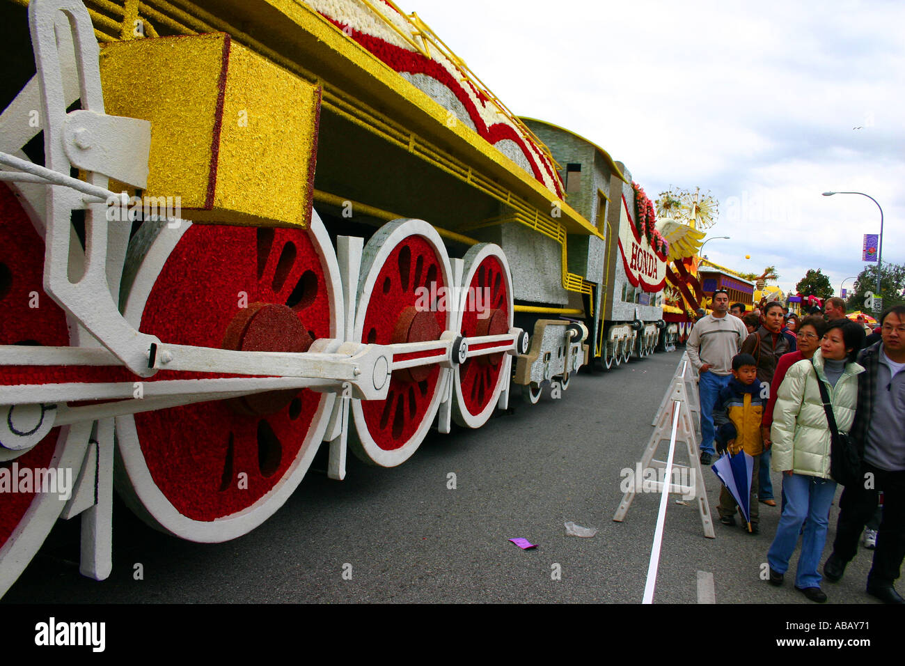 Tournament of Roses the 116th Rose Parade 91st Rose Bowl Game Stock ...