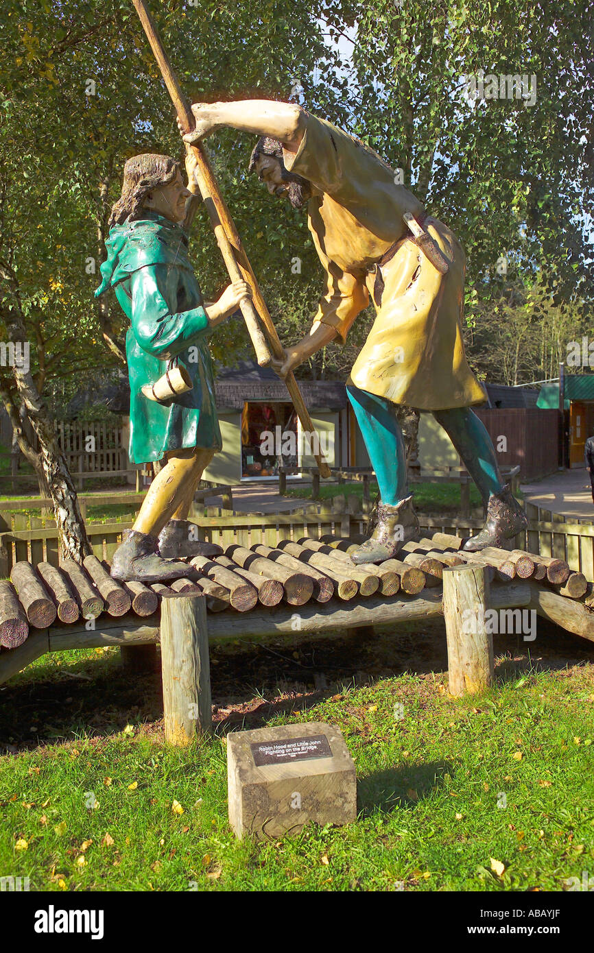 Nottingham, Sherwood Forest Stock Photo - Alamy