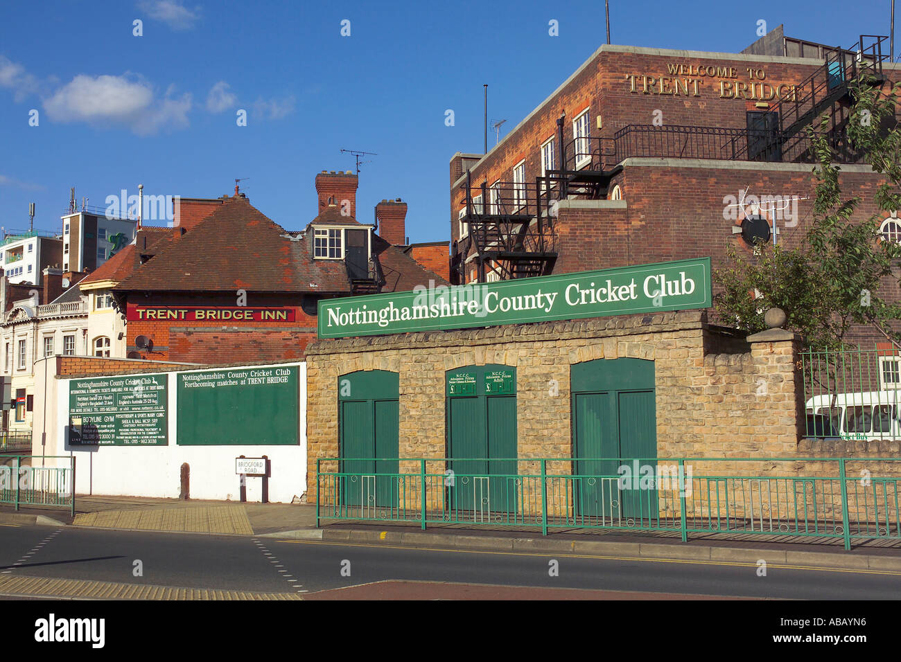 Nottinghamshire County Cricket Club Stock Photo - Alamy