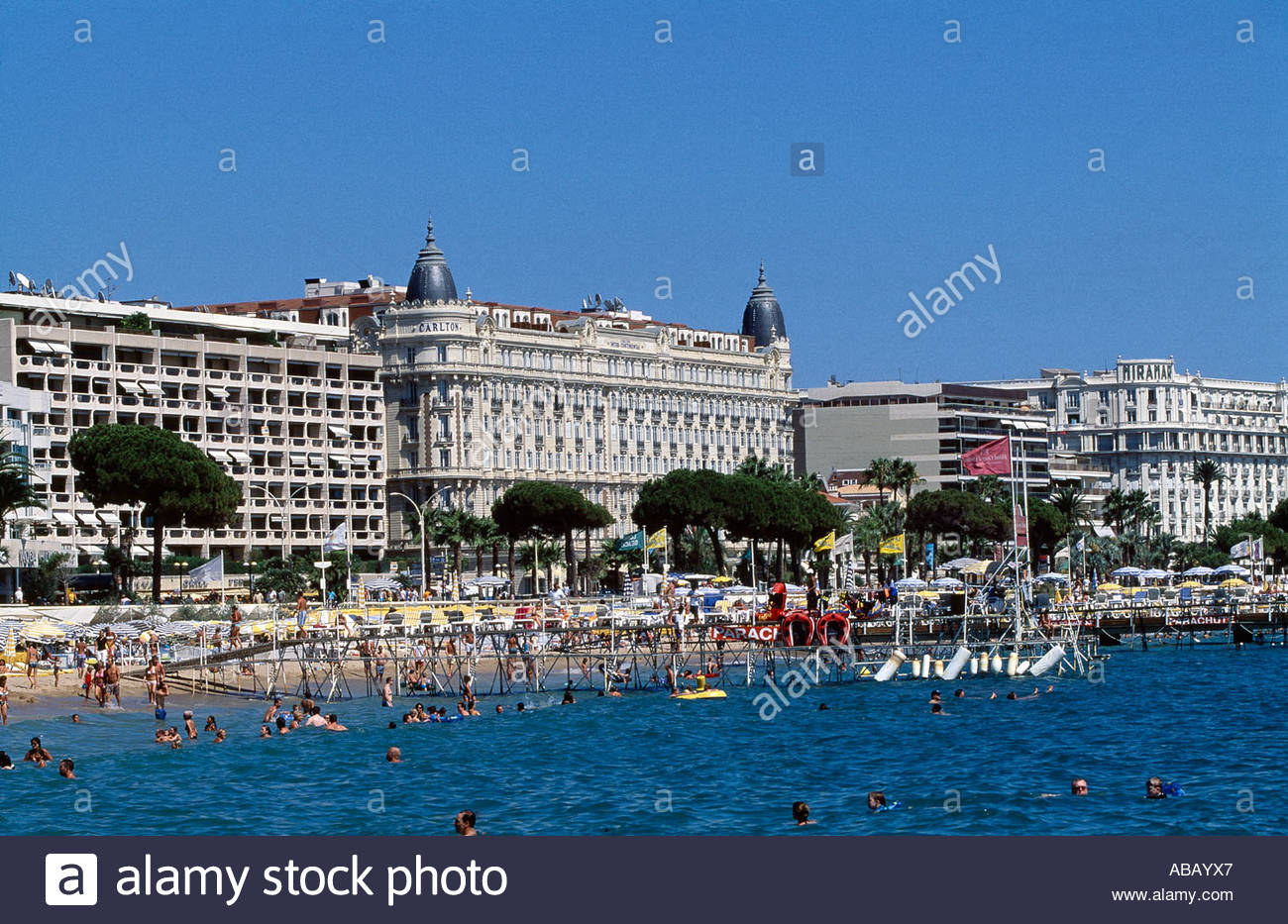 Promenade De La Croisette Stock Photos & Promenade De La Croisette ...