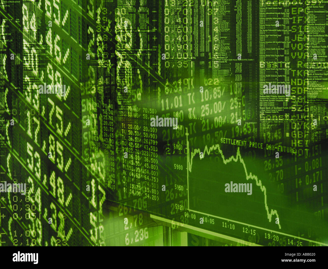 Credit crunch chart hi-res stock photography and images - Alamy