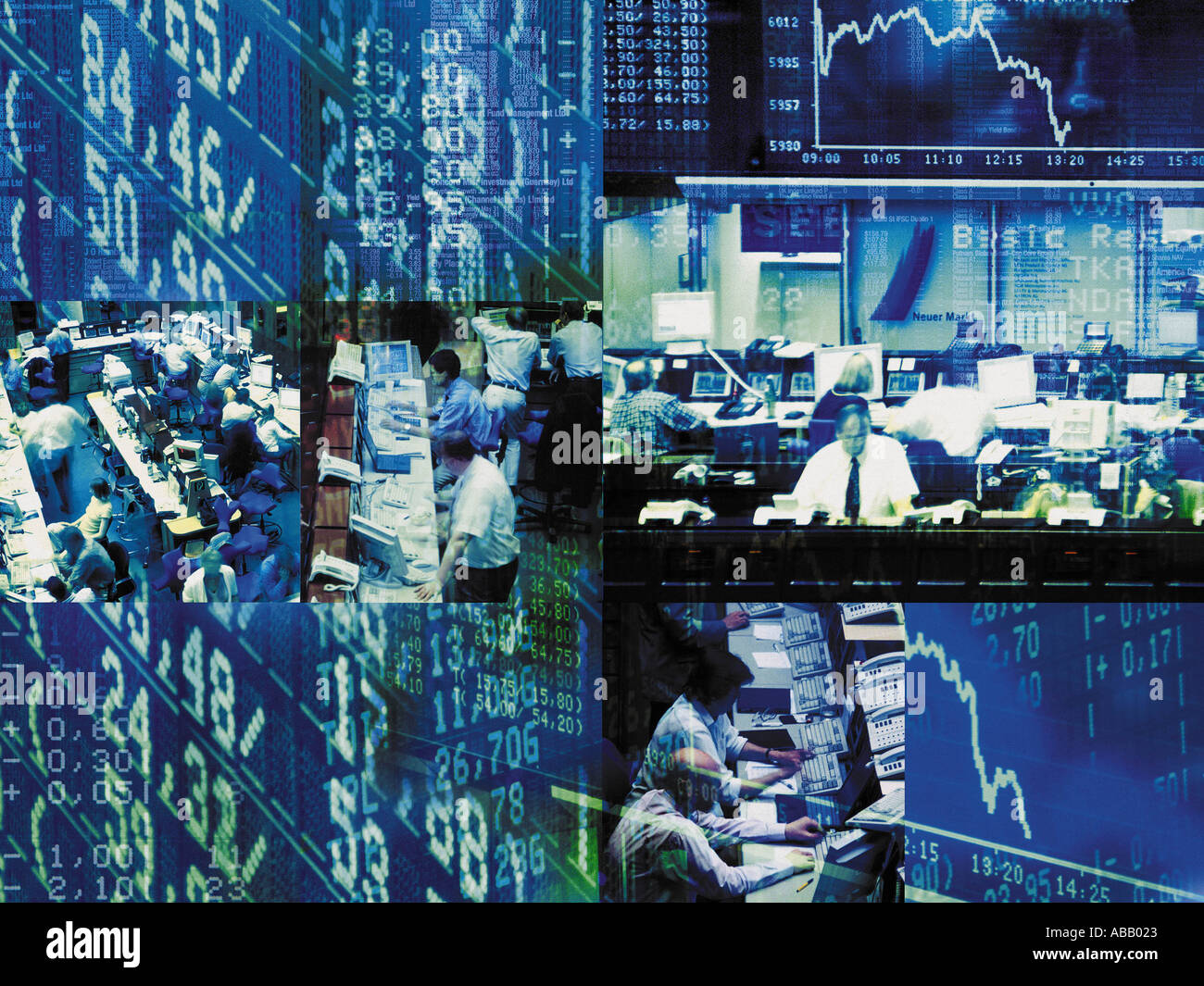 Floor trade trading screen hi-res stock photography and images - Alamy