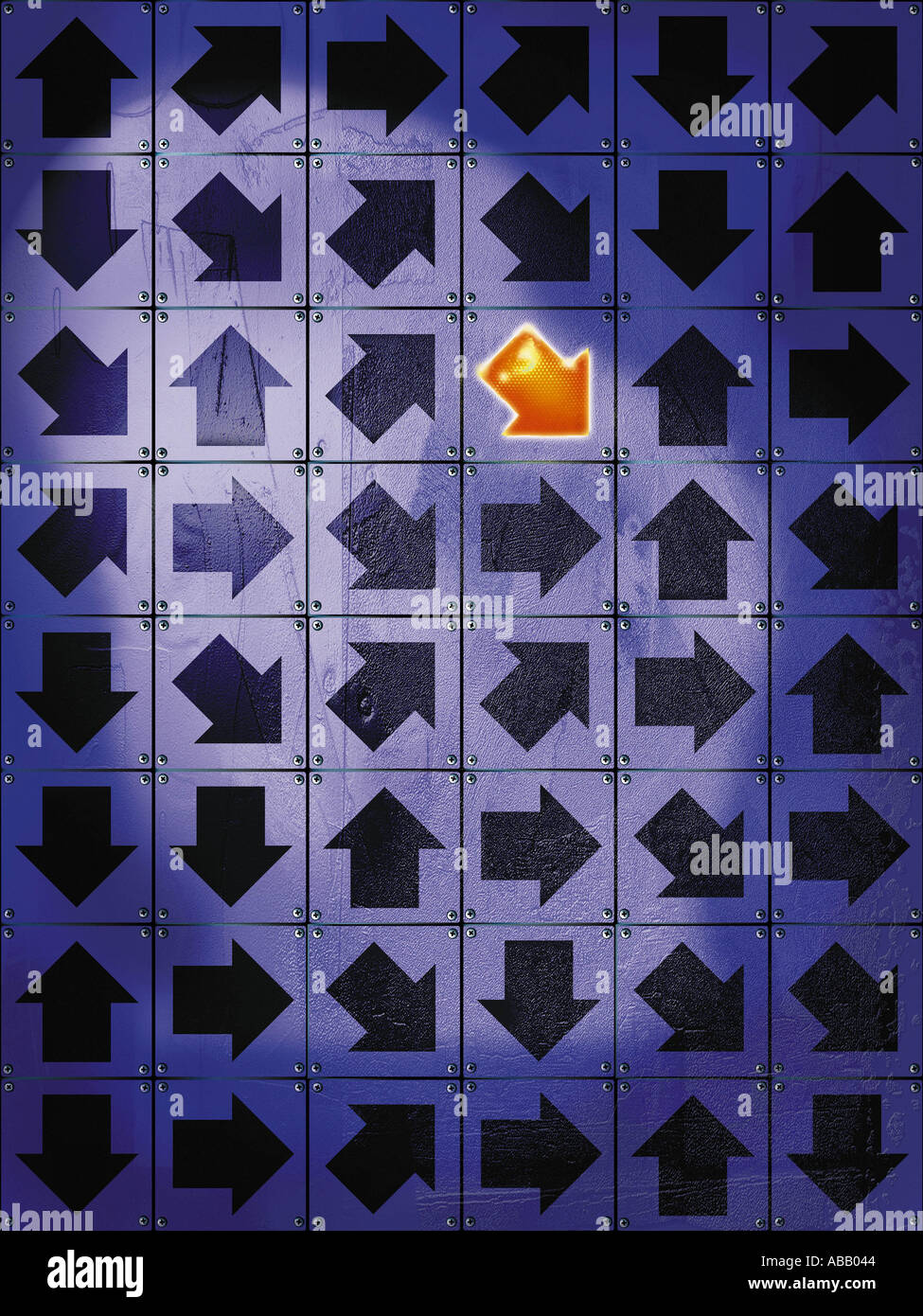 Moving arrows hi-res stock photography and images - Alamy