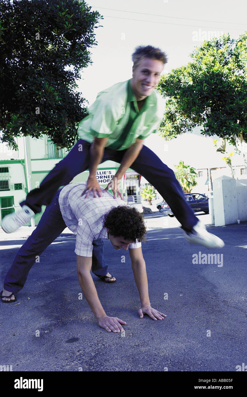 Leapfrogging hi-res stock photography and images - Alamy