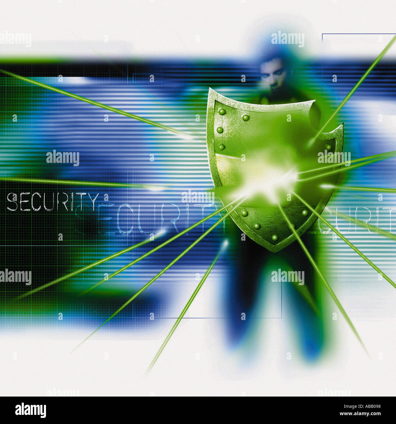 Man with shield hi-res stock photography and images - Alamy