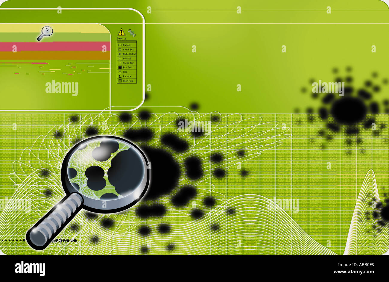 Virus detection software hi-res stock photography and images - Alamy