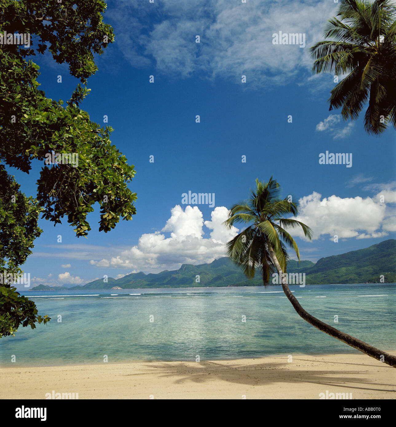 Mahe Island, Baie Lazare Beach Stock Photo - Alamy