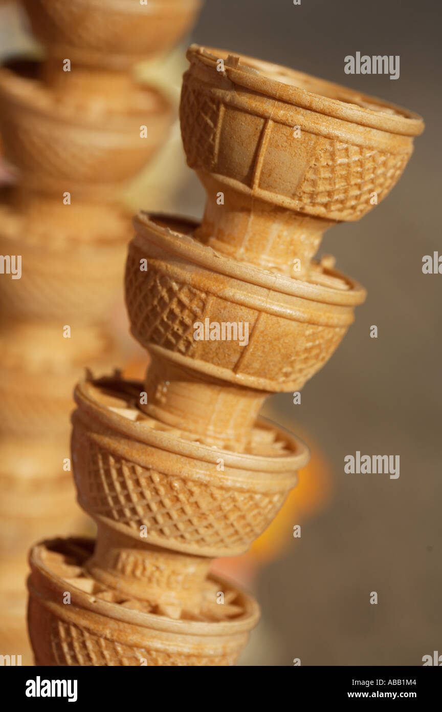Rome, Ice Cream Cones Stock Photo - Alamy