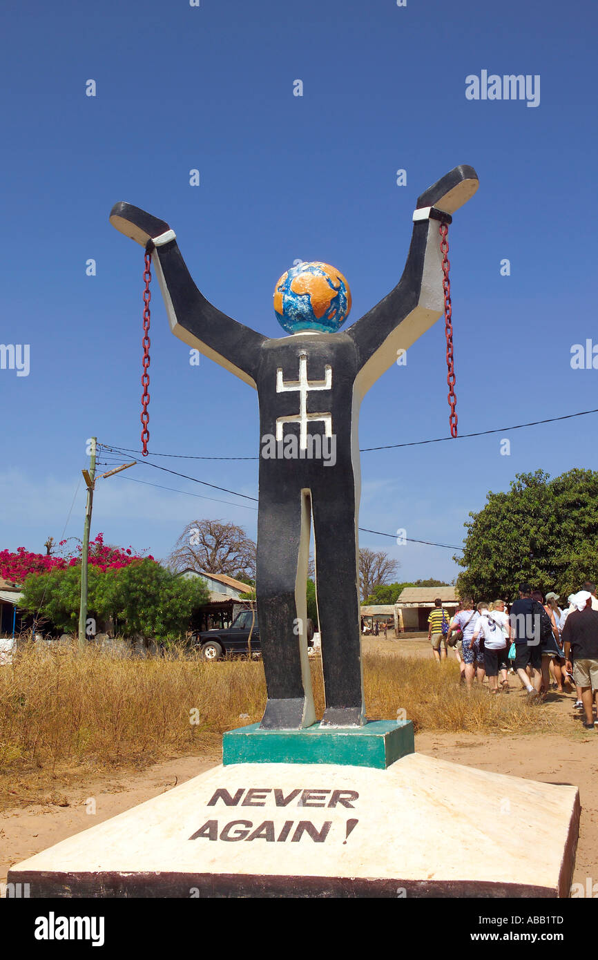 Albreda, 'Never Again' Slavery Statue Stock Photo - Alamy