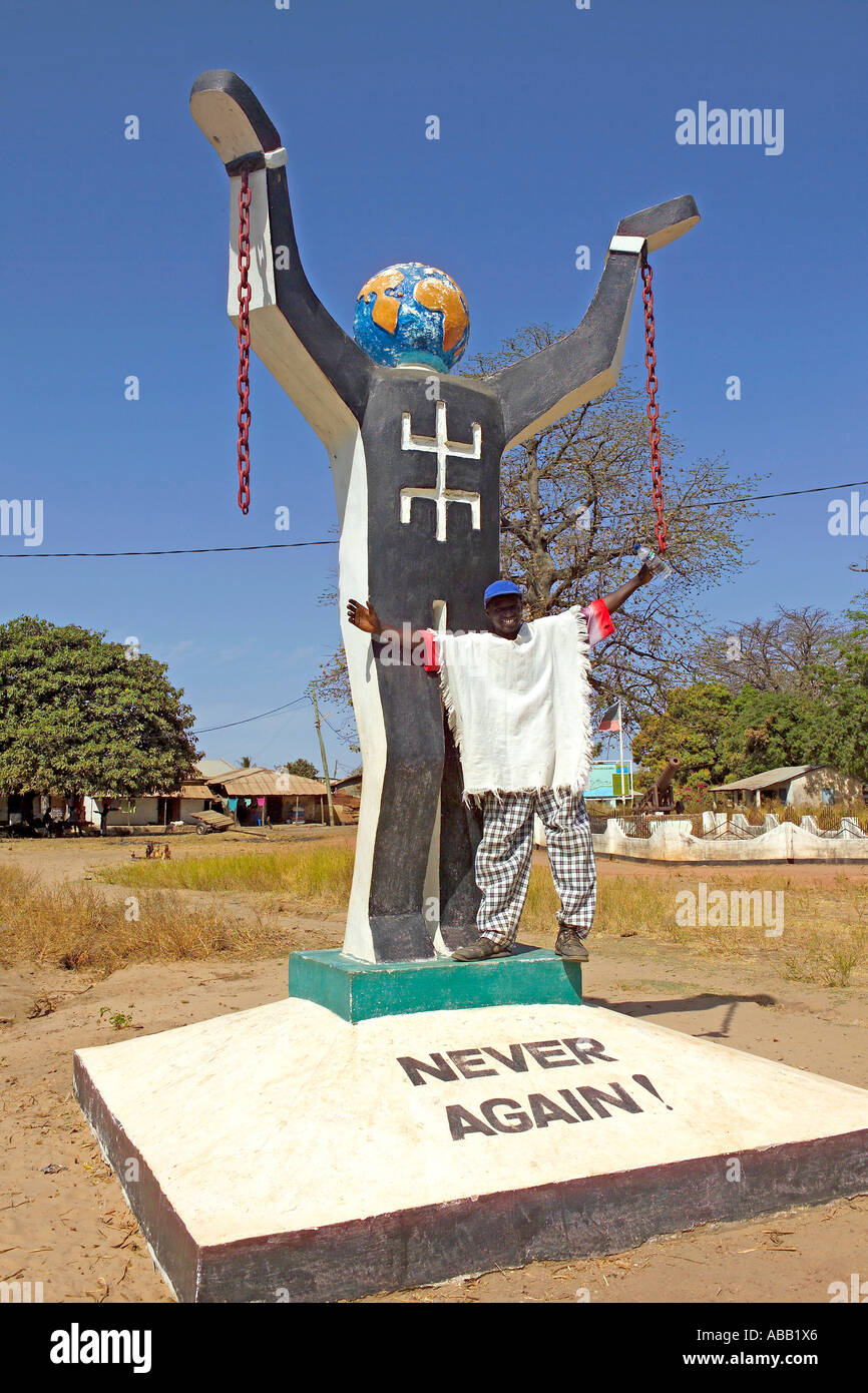 Albreda, 'Never Again' Slavery Statue Stock Photo - Alamy