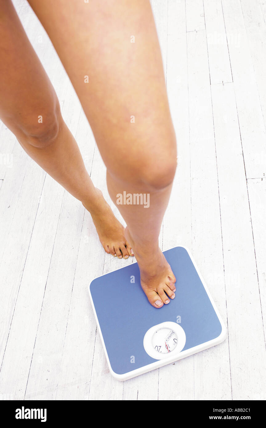 Close up standing weighing scales hi-res stock photography and images ...