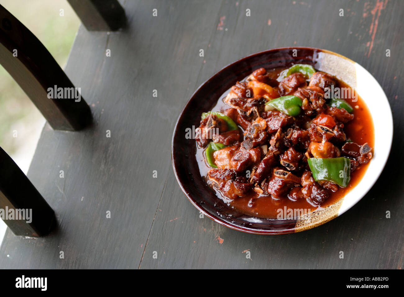 Steaming Hot Entree of Sweet and Sour Pork, Chinese Food, Liugong ...