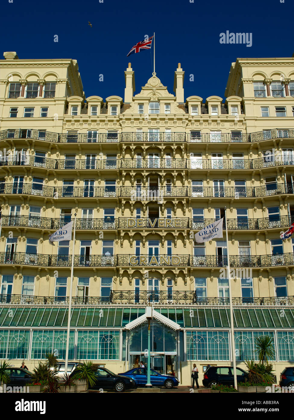 Brighton, The Grand Hotel Stock Photo - Alamy