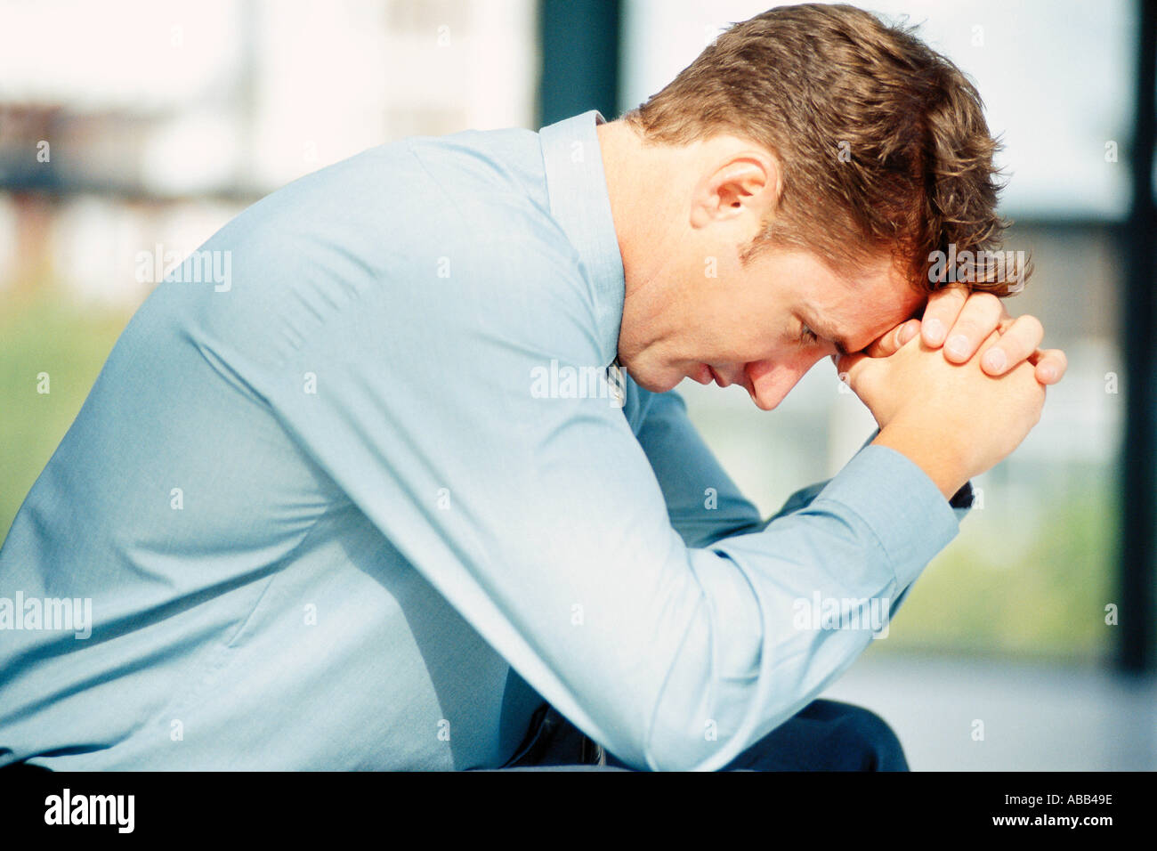 Anxious business hi-res stock photography and images - Alamy