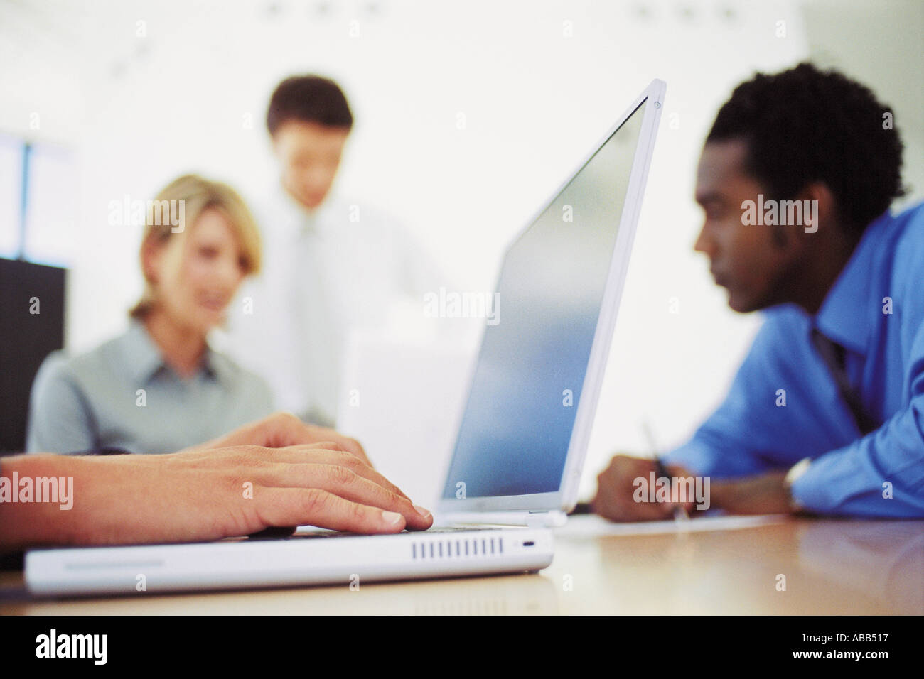In a meeting hi-res stock photography and images - Alamy