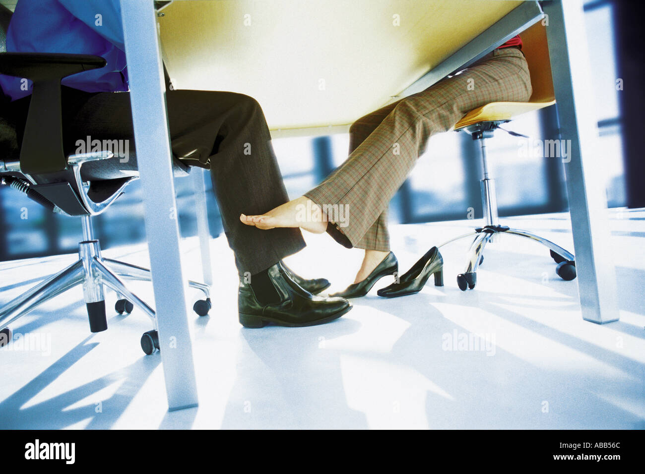Footsie office hi-res stock photography and images - Alamy