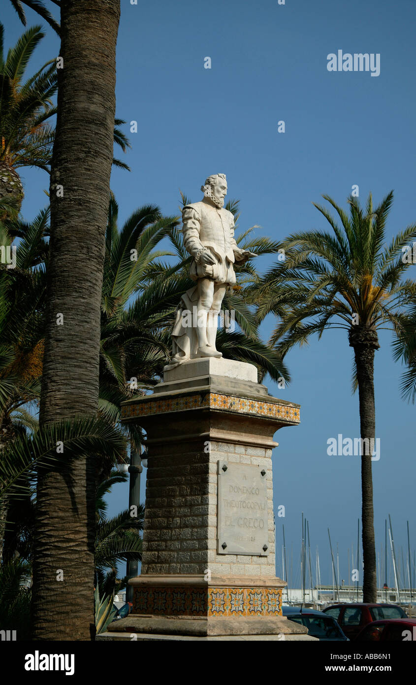 Statue of el greco hi-res stock photography and images - Alamy