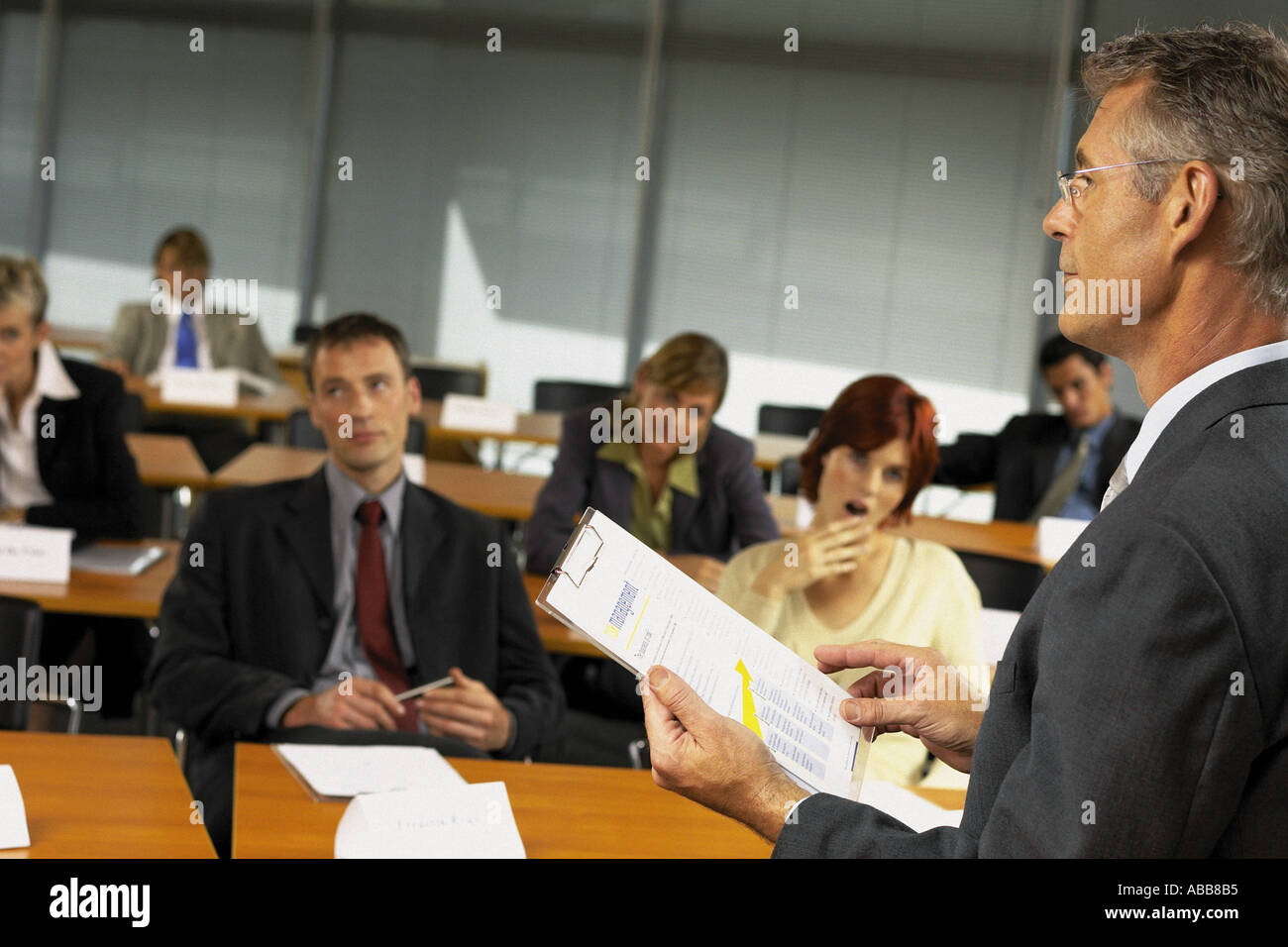 Lectured hi-res stock photography and images - Alamy