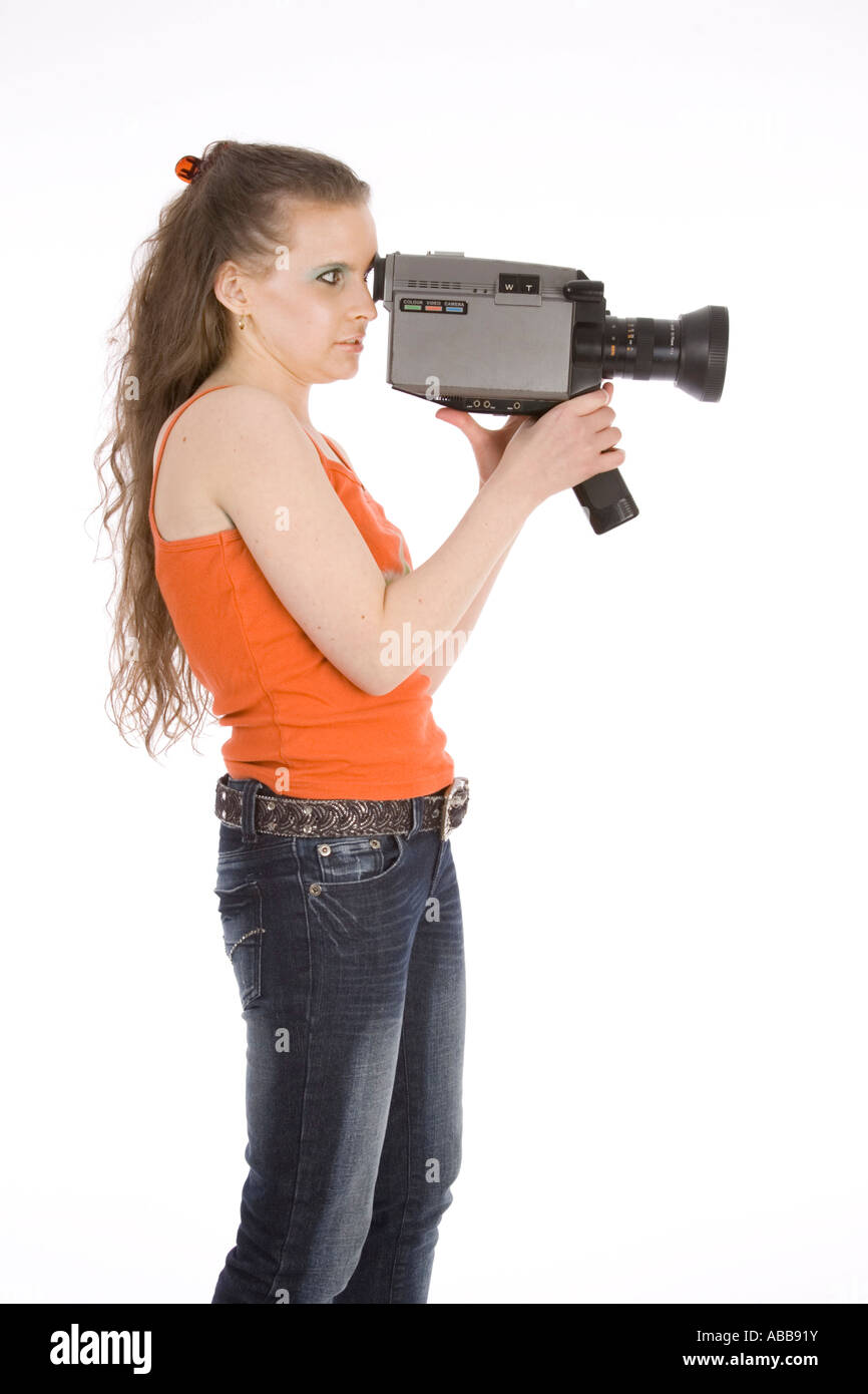 1980s Filming High Resolution Stock Photography and Images - Alamy