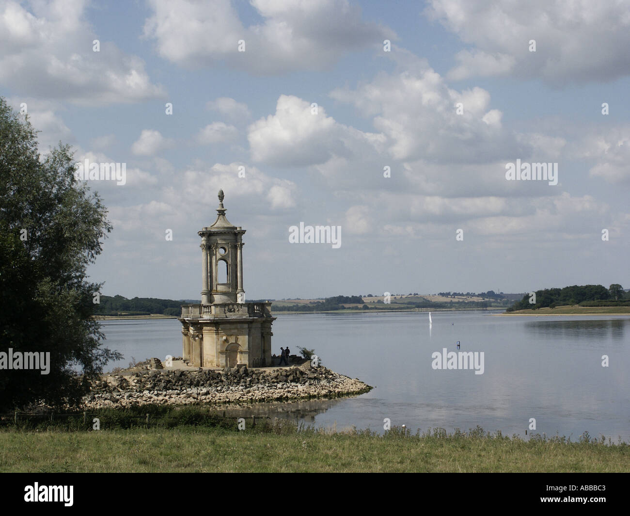 Normanton Church Rutland Water Stock Photo - Alamy