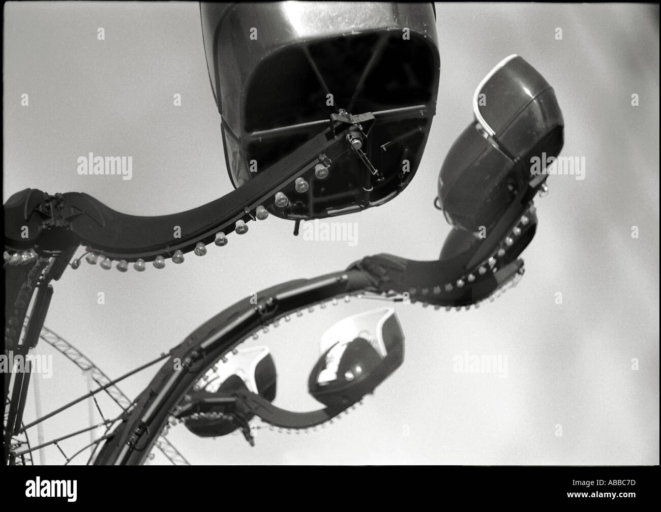 Spider Amusement Ride Coney Island New York City 2003 Stock Photo - Alamy