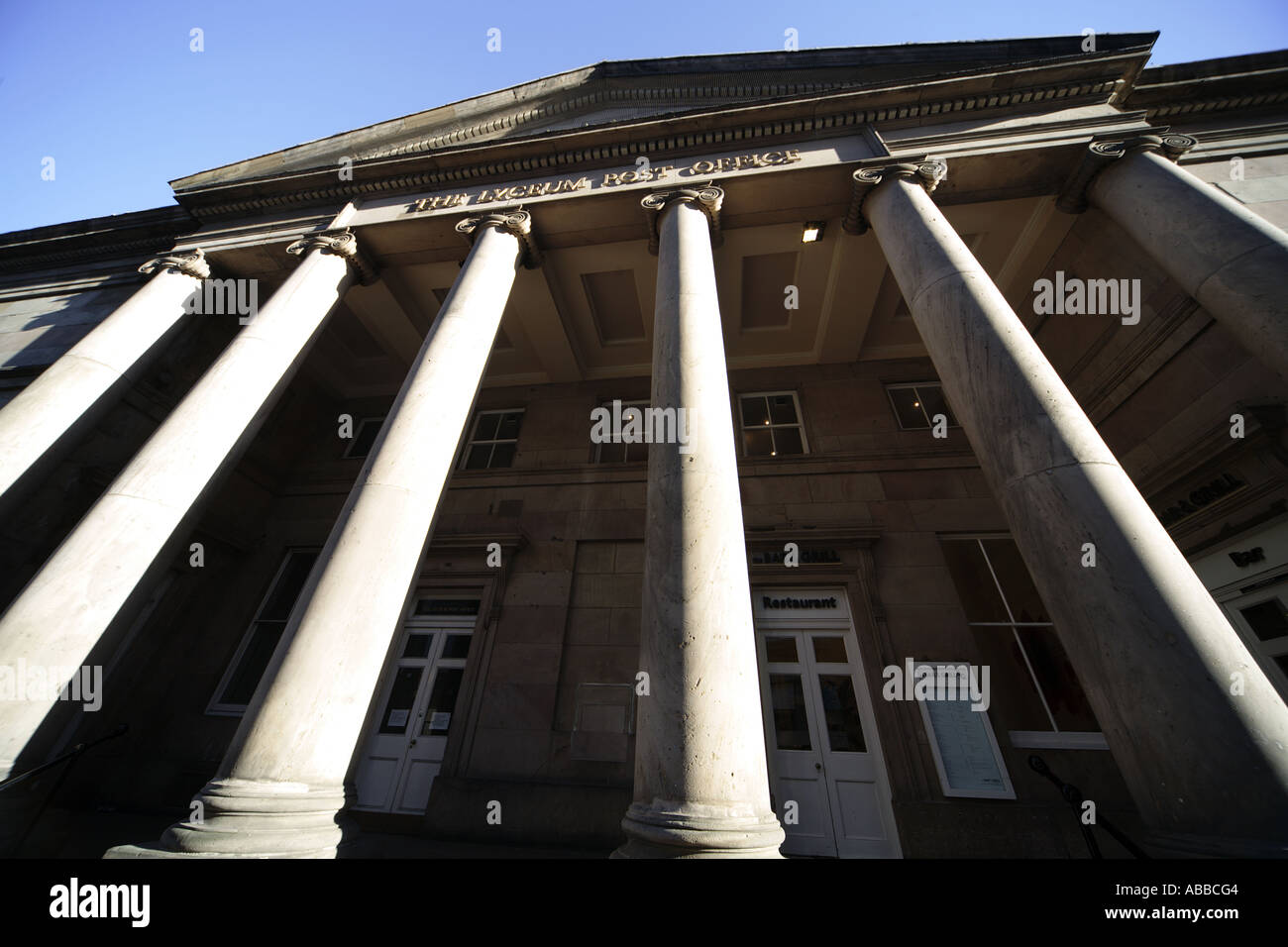 The former Lyceum and Post Office on Bold Street of classical style ...