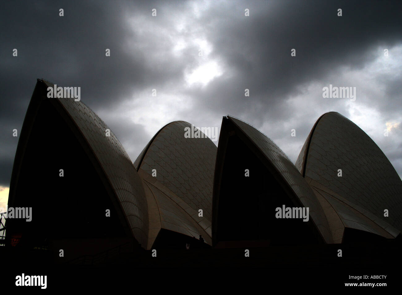 Sydney opera house stormy sky hi-res stock photography and images - Alamy
