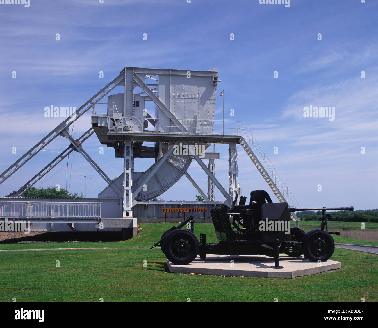 Pegasus bridge memorial and airborne museum hi-res stock photography ...