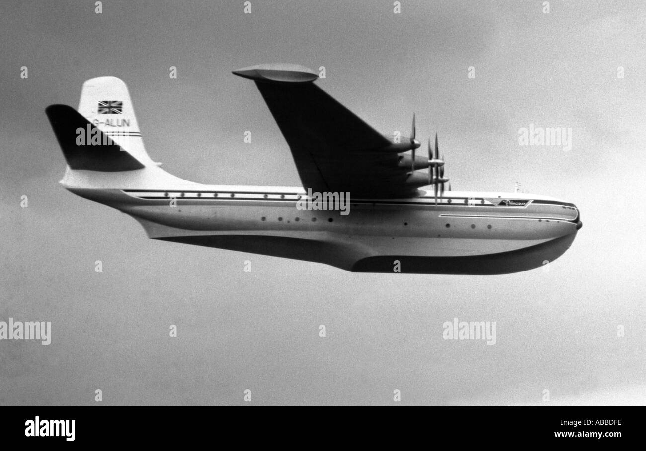 Saunders roe princess flying boat hi-res stock photography and images ...