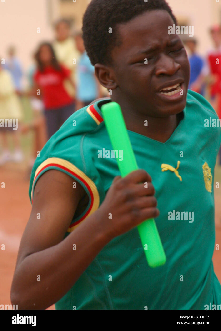 school boy running at school sports day Stock Photo - Alamy